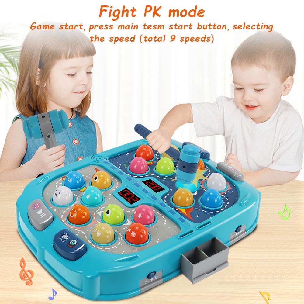 Whack A Mole Game Toys For 3 4 5 6 Year Old Boys 16X12 Inch Large